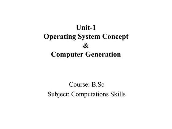Introduction to C programming KTU syllabus | PPT