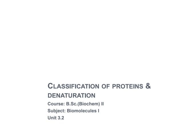 History of Protein Discovery | PPTX | Chemistry | Science