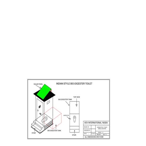 Bio Toilets Drawings 1 | PDF