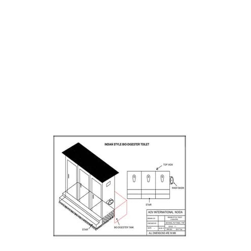Bio Toilet Drawings 6 | PDF