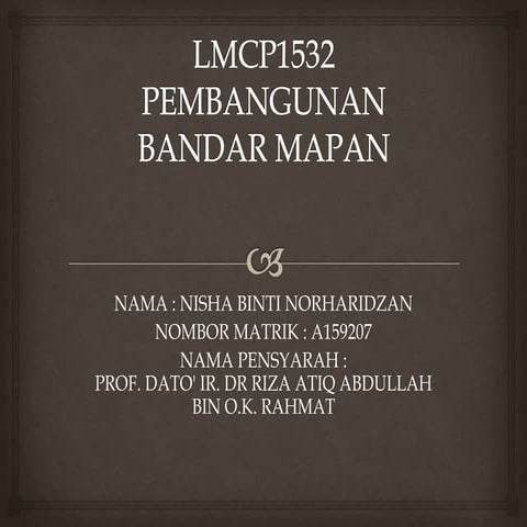 BANDAR CHUPING,PERLIS | PPT
