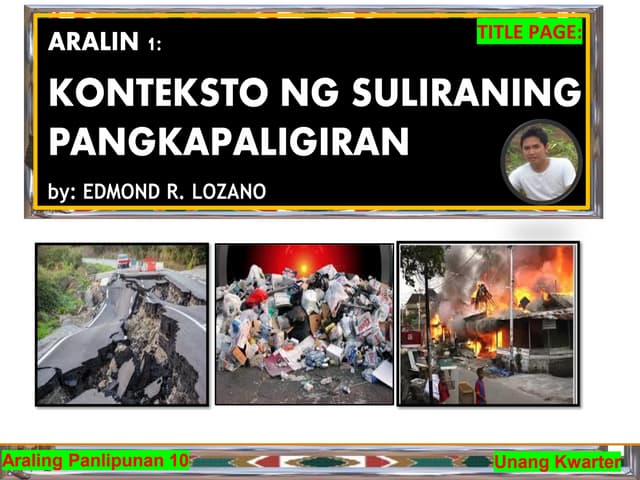 Lesson Plan-AP 10 QUARTER 2 SULIRANIN SA PAGGAWA | DOCX