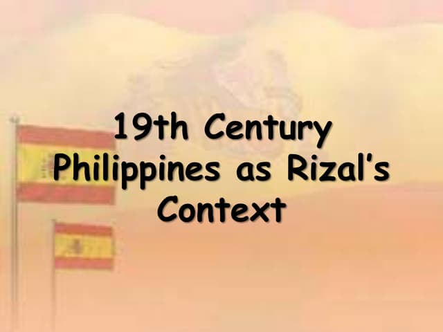 The social structure of the Philippines in the 19th century | PPTX