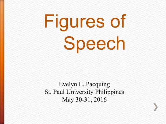 English 6 The Different Figures of speech | PPTX | Poetry | Books and ...