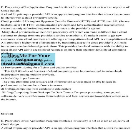 B. Proprietary APIs (Application Program Interface) for security is .pdf