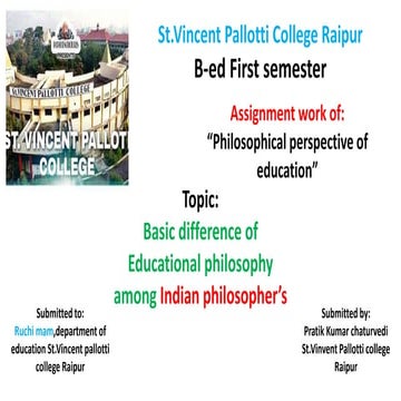 b.Ed philo edu ppthejejeiejejejrjrnrjrjrnr | PPT