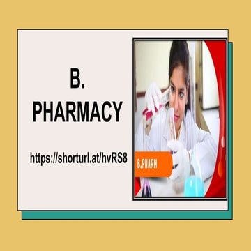 B. PHARMACY | PPTX