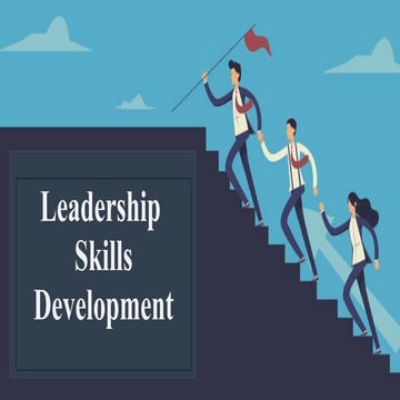 Leadership Skills Development Presentation Slides | PPTX