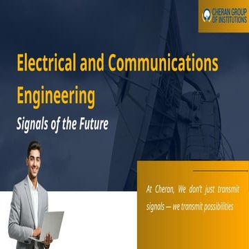 B.E. Electronics and Communication Engineering | PPTX