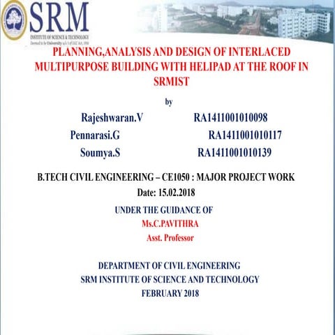 B.Tech -Major Project - CE1050 - Review 1.pptx