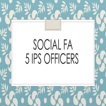 Social project on 5 well known ips .pptx
