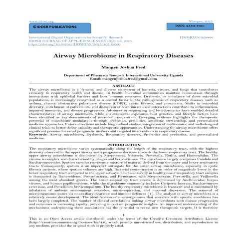 Microbiome and Inflammatory Bowel Disease: A Narrative Review (www.kiu ...