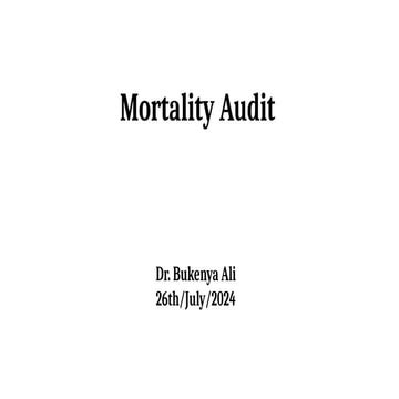 B-A - Mortality Audit Presentation.pptx