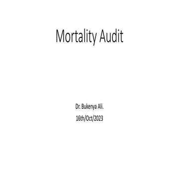 B-A - Mortality Audit Presentation.pptx