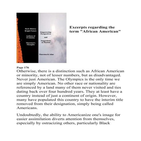 "African American" Excerpts | DOCX