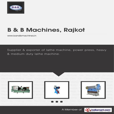 B b-machines-rajkot | PDF