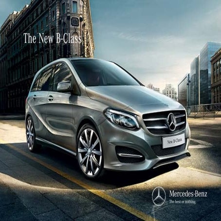 2015 Mercedes B Class Brochure - India | PDF