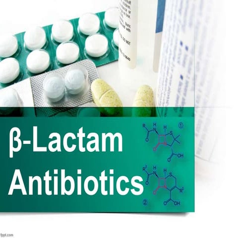Beta-Lactam Antibiotics | PPTX