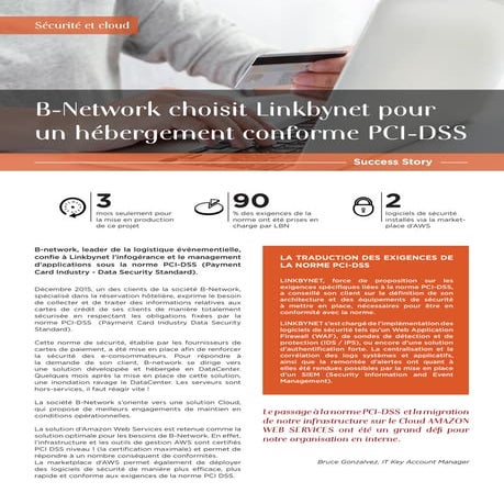One page Linkbynet presentation | PDF