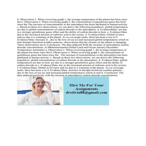 b- Observation 1- When reviewing graph 1- the average temperature of t.pdf