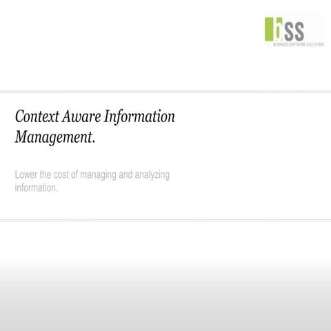 B-S-S Context Aware Information Access | PPTX | Databases | Computer Software and Applications