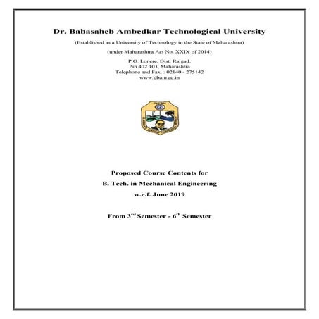 B tech-mechanical second-third-yr-13.5.2019-1(1) | PDF