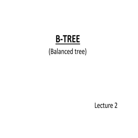 B-tree.pptx