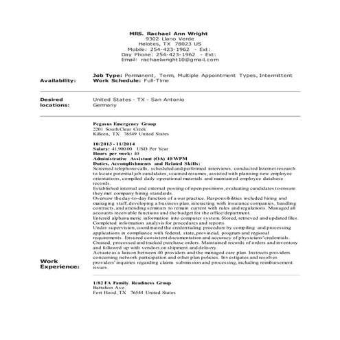 Resume - Ana Cardenas Revised | DOCX
