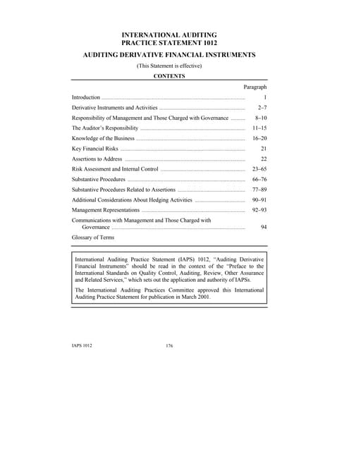 B013 2010-iaasb-handbook-isae-3400 | PDF