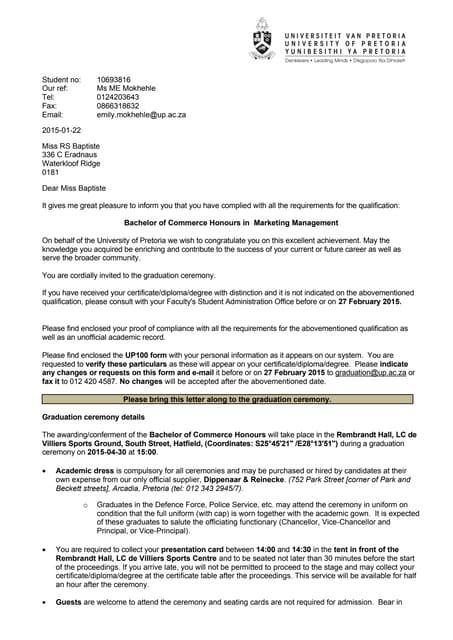 UP academic Record | PDF