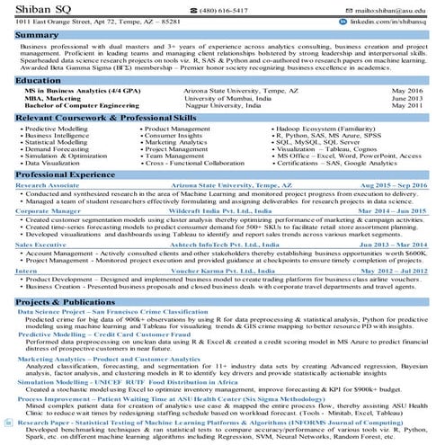 Shiban SQ_Resume | PDF