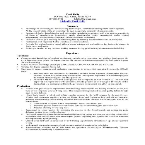 Todd's Resume | DOCX