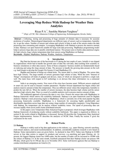 Load Balancing Large Data Sets In A Hadoop Cluster Pdf