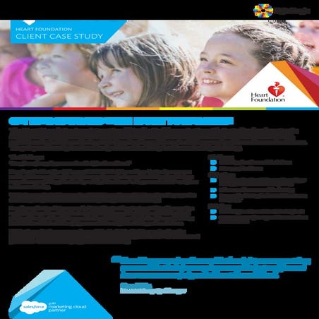 Heart Foundation Case Study | PDF