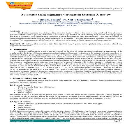 Offline Signature Recognition Via Convolutional Neural Network And Mu