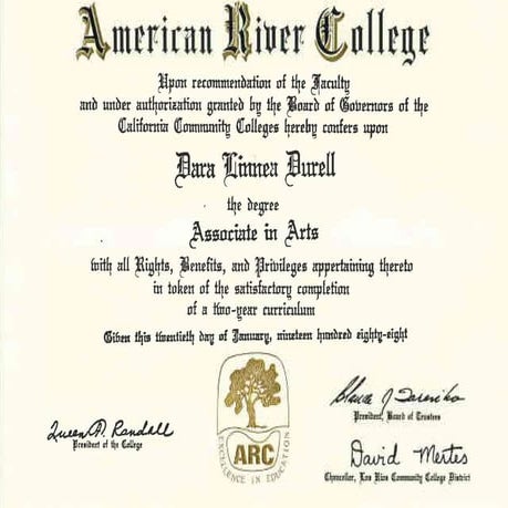 ARC AA Degree.DGibbs | PDF