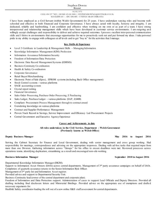 Saeid Hali Resume | PDF | Business Accounting & Finance | Business