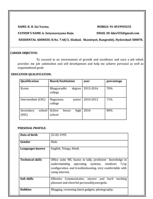 Resume Manisha Kumari (1) | DOC