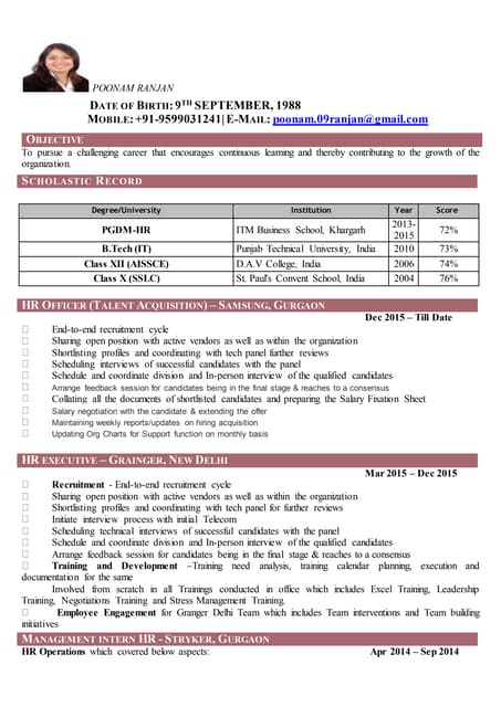 Updated Resume - Ankita | PDF
