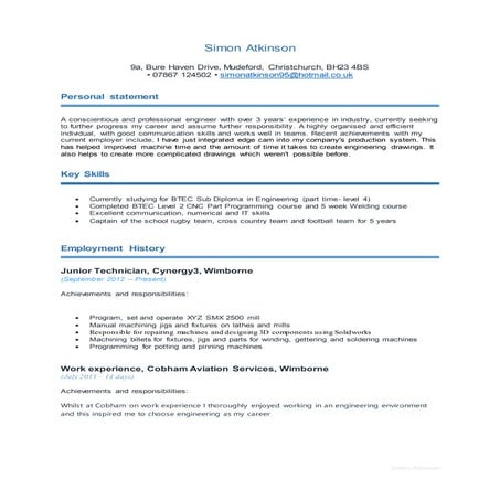 Simon Atkinson CV | DOCX