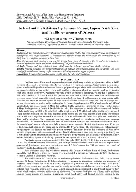 Mathematical model to assess motorcycle accidents in tanzania | PDF ...