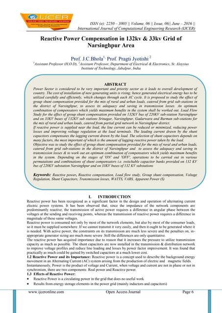 Reactive power management | PPTX
