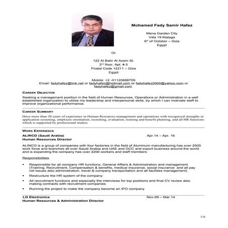 Mohamed_F_Hafez_CV_2016 | DOC