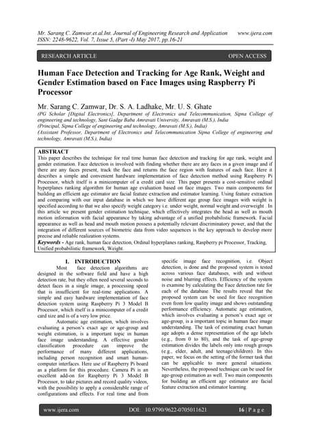 Irjet Survey On Face Detection Methods Pdf
