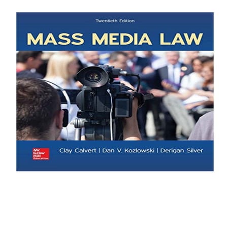 Mass Media Law - Don Pember - | PDF | Books and Literature