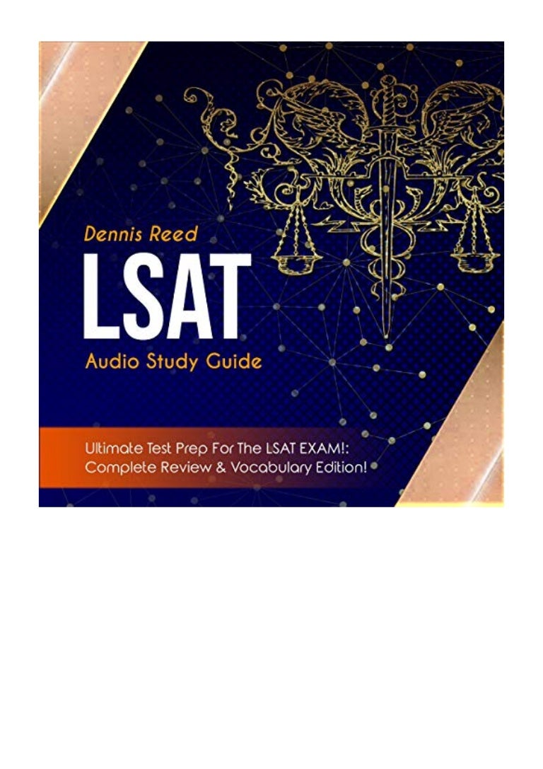 (2019) LSAT Audio Study Guide! (PDF) Ultimate Test Prep for the LSAT…