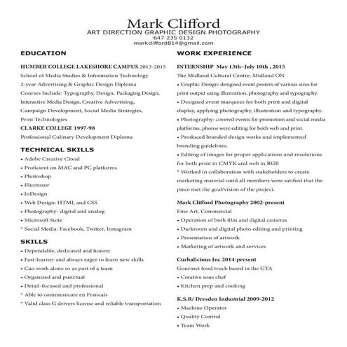 Brad Harris Resume 2019 | DOCX