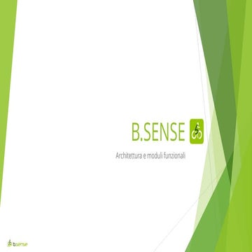 B.SENSE Architettura (SYN) | PPT