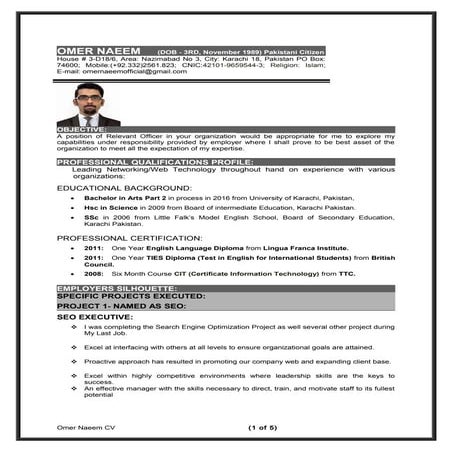 Omer Cv | DOC