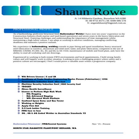 Shaun Rowe_Res may 16 the one copy | DOC